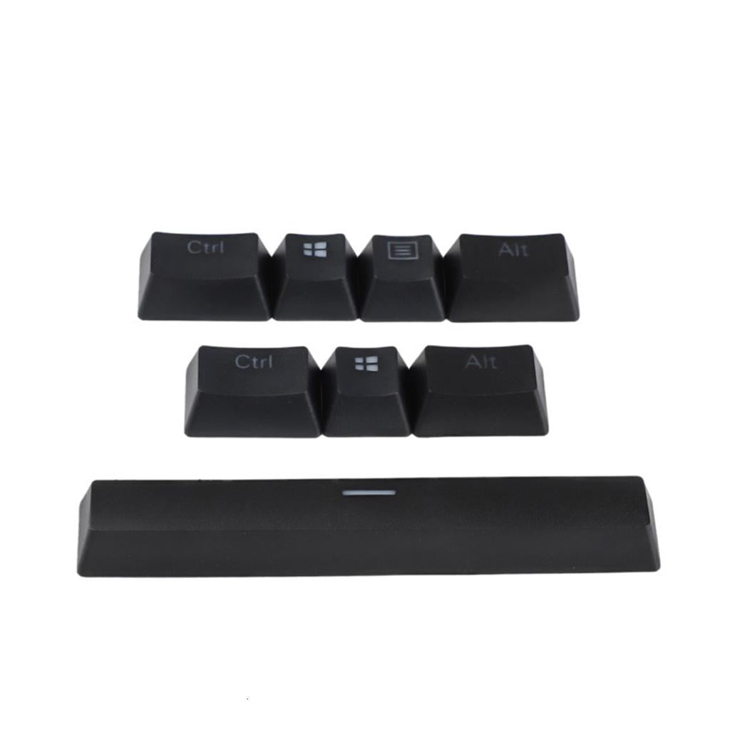 Lerpwige PBT 8 Keys Douhle Shot Shine Through Keycap Bottom Row Special ...