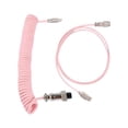 Lerpwige Mechanical Keyboards Coiled Cable Wire Type C USB Port ...