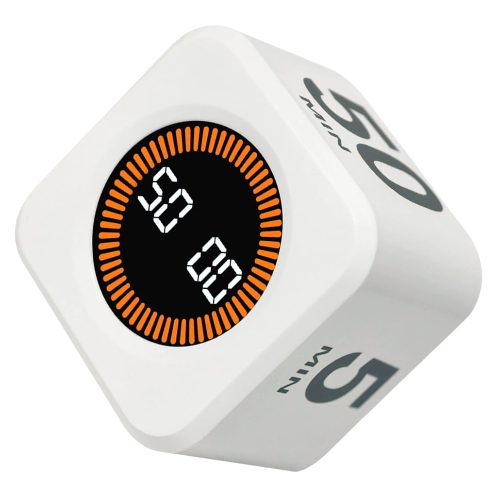 Lerpwige Miniature Cubes Shape Timer Gravities Sensors Digital Timer ...