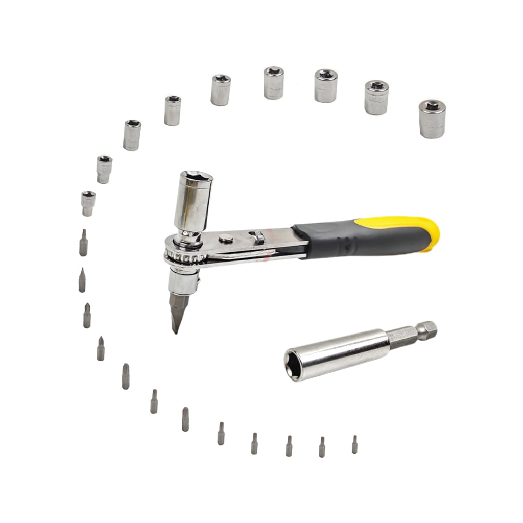 Lerpwige Multi Tools Screwdriver Set Ratchet Socket Wrench Combination ...