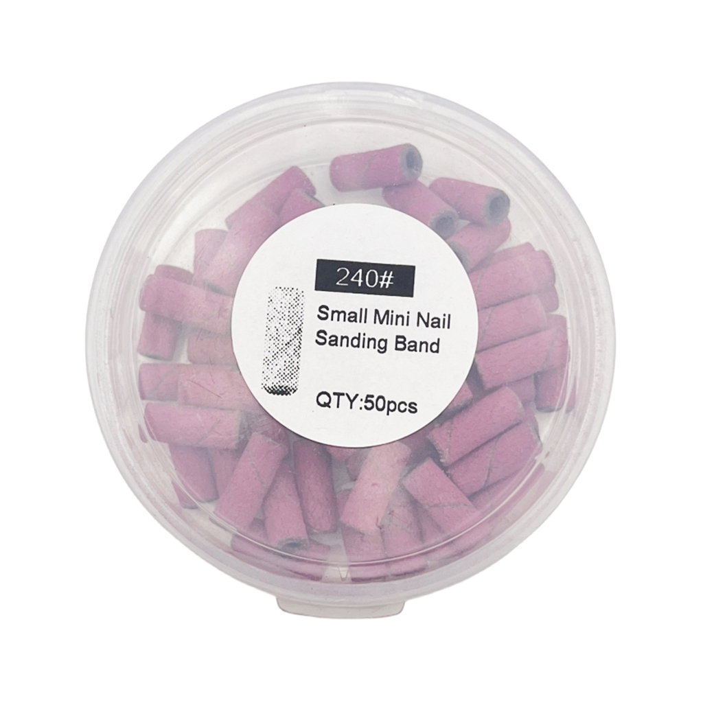 Lerpwige Nail Sanding Bands Grinding Sand Rings for Electric Drill ...