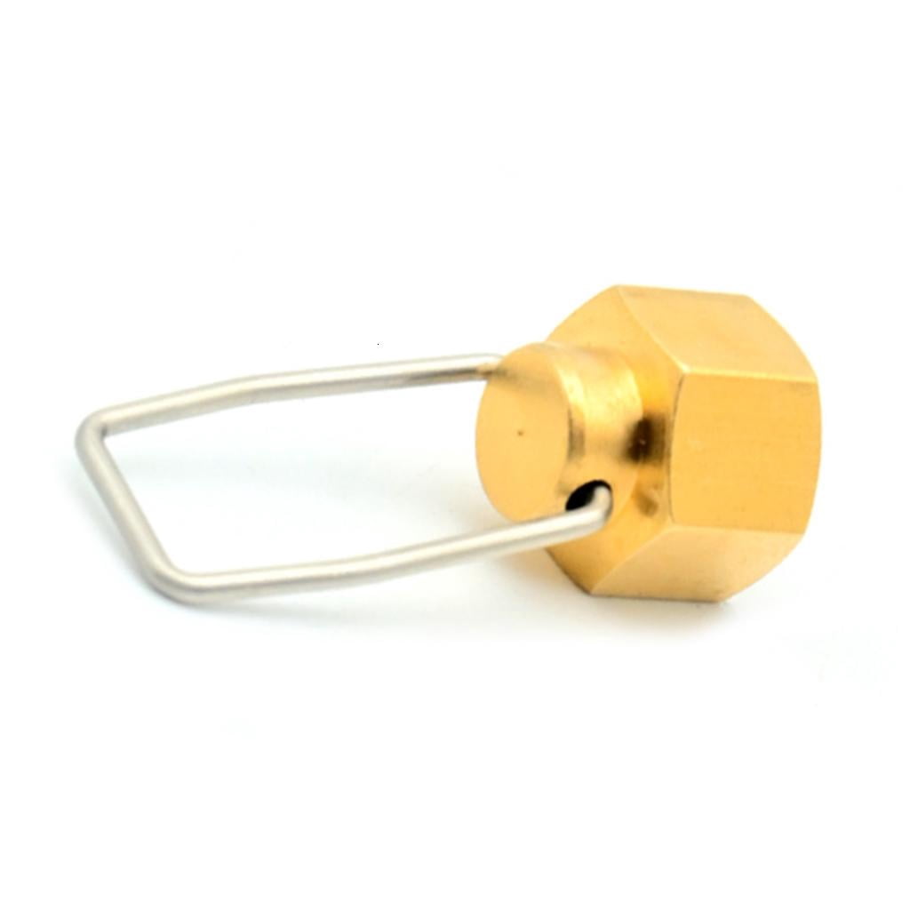 Lerpwige Outdoor Stove Cable Plug Caps Flat Gas Tanks Antileak Plug Gas ...