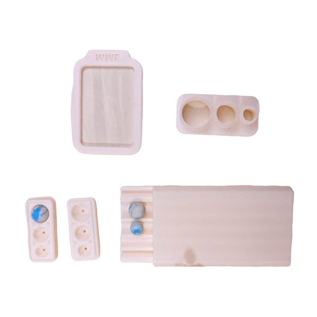 Lerpwige PLA Plastic Bead Rolling Mold With Positioning Hole For ...
