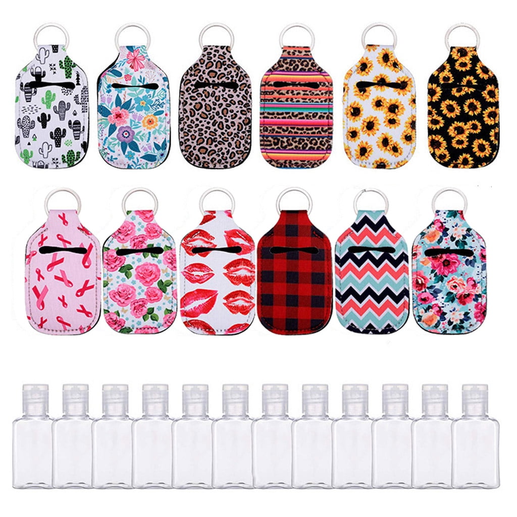 Lerpwige Print Portable Empty Bottle Leakproof Plastic Travel Bottle ...