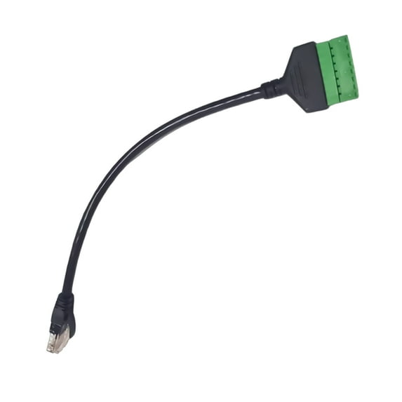 Lerpwige RJ45 Male to Female Extension Cable 8 Pin Terminals Networking ...