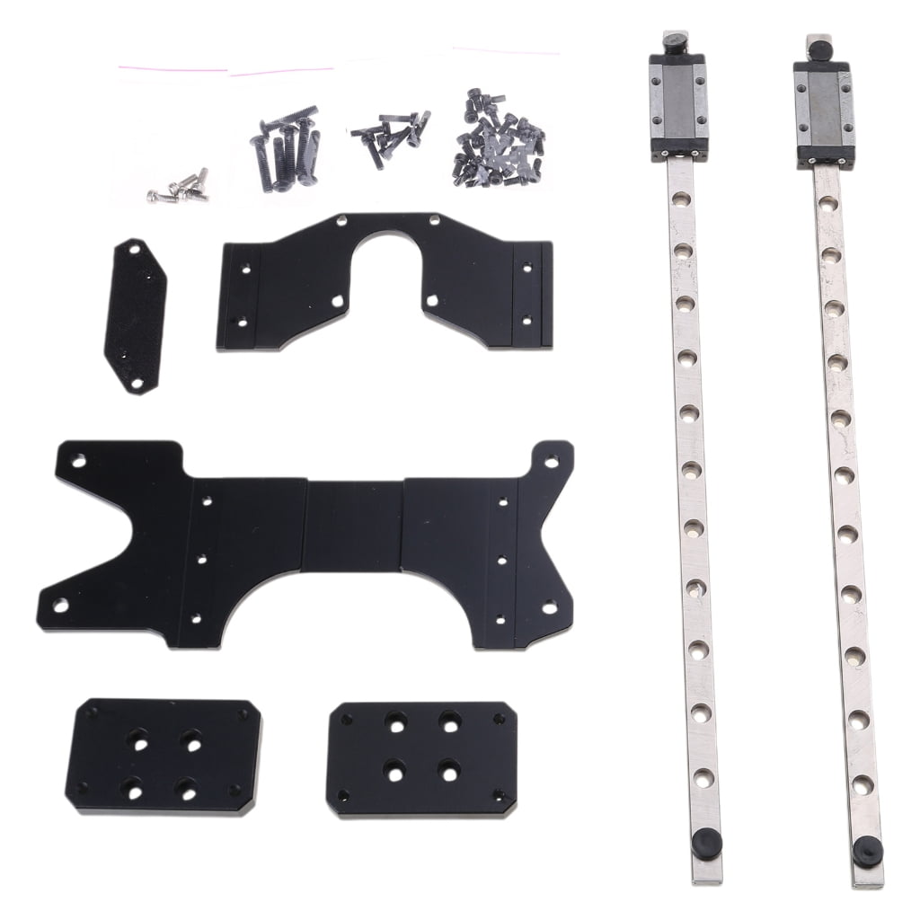 Lerpwige Rail Guide Kit For 3D Printers Double Rail Guide Upgrades Kit ...