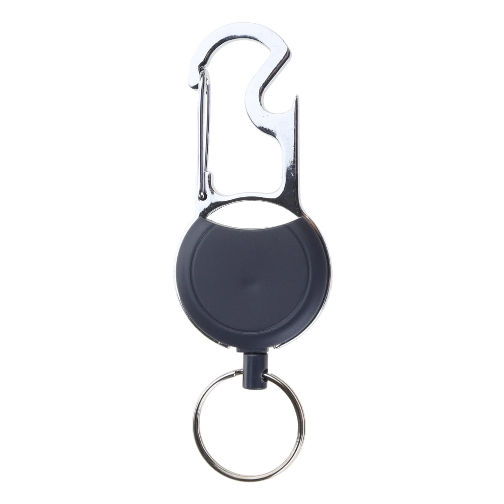 Lerpwige Retractable Keyring Heavy Duty Retractable Keychain Strong ...