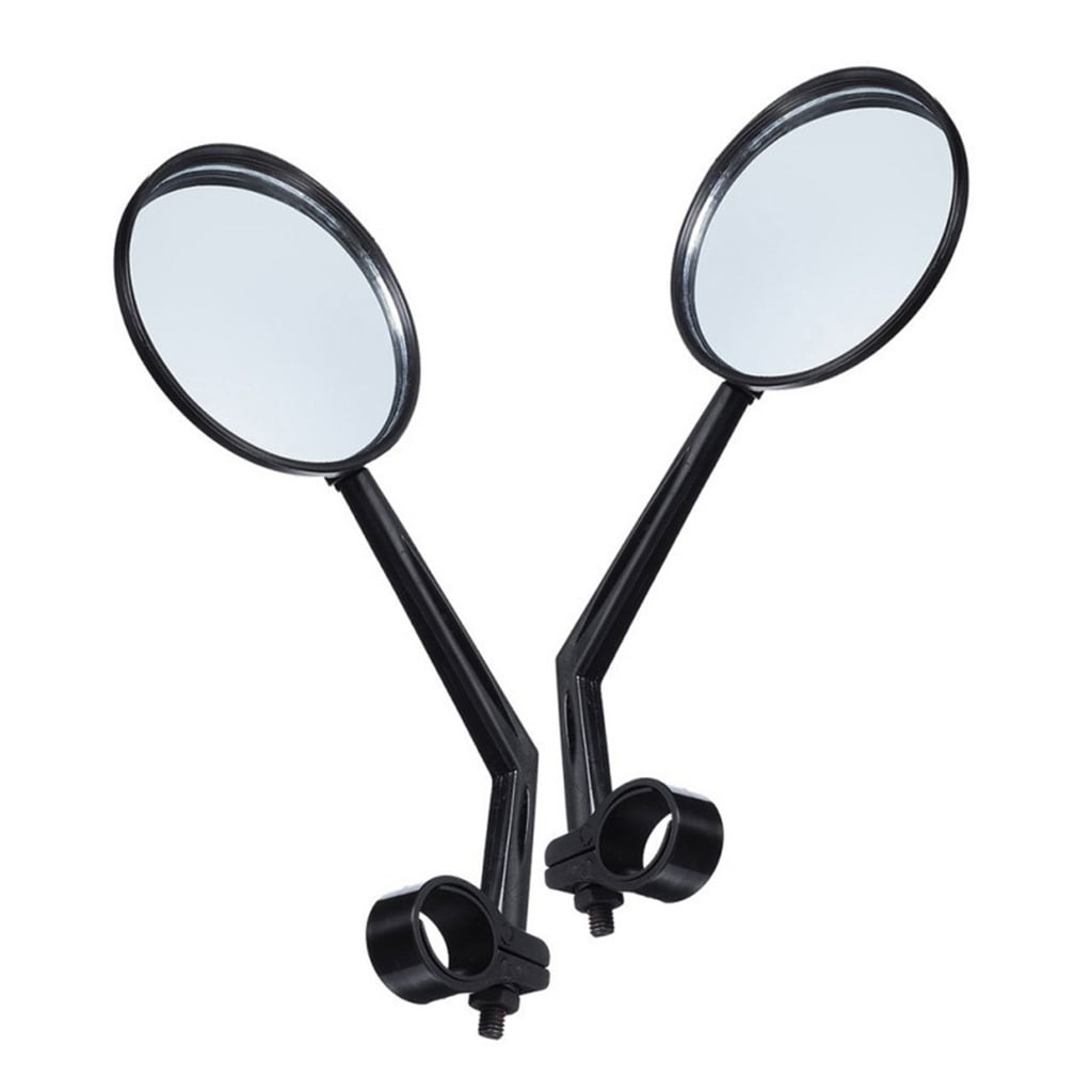 Lerpwige Road Bike Handlebar Mount Rear View Mirror Wide Angles Rear ...