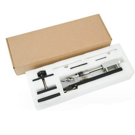 Lerpwige Round Pipe Hole Punch Adjustable Angle Round Rod Punching ...