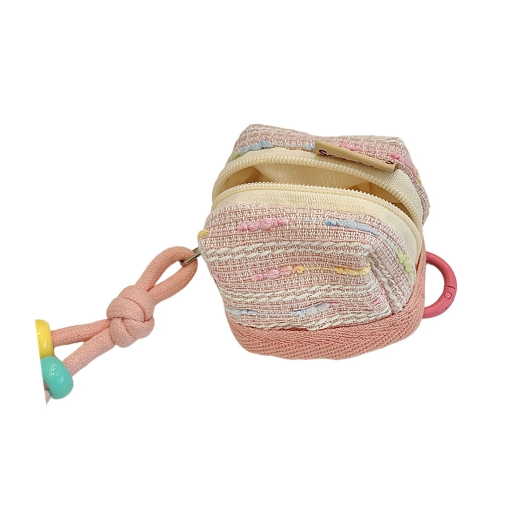 Lerpwige Shell Shape Cosmetic Bag Embroidered Cotton Thread Aesthetic ...