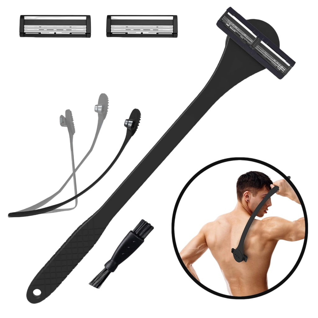 Lerpwige Silicone Back Scrubber and Grooming Razors For Men Who Value ...