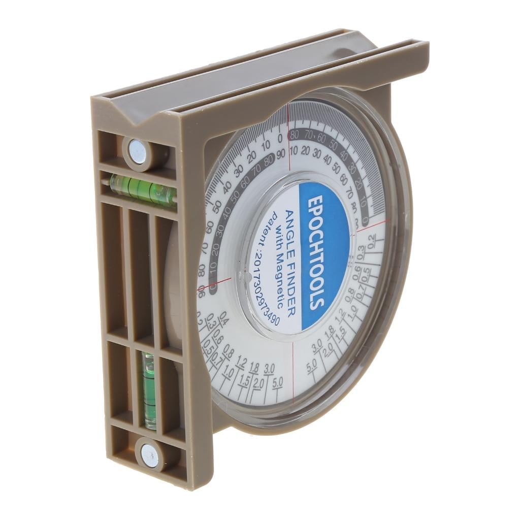 Lerpwige Slope Protractor Inclinometer for Roof Pitch Stair Slope ...