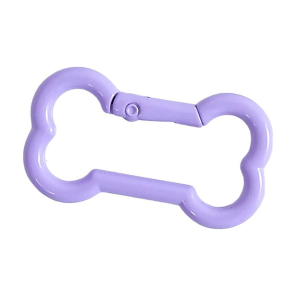 Lerpwige Spring Loaded Bone Keychain Pet Accessory Colorful Craft ...