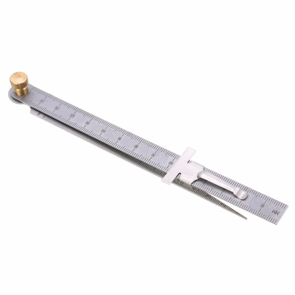 Lerpwige Steel Tapers Welding Gauges Pocket Size Measuring Tool Ruler ...