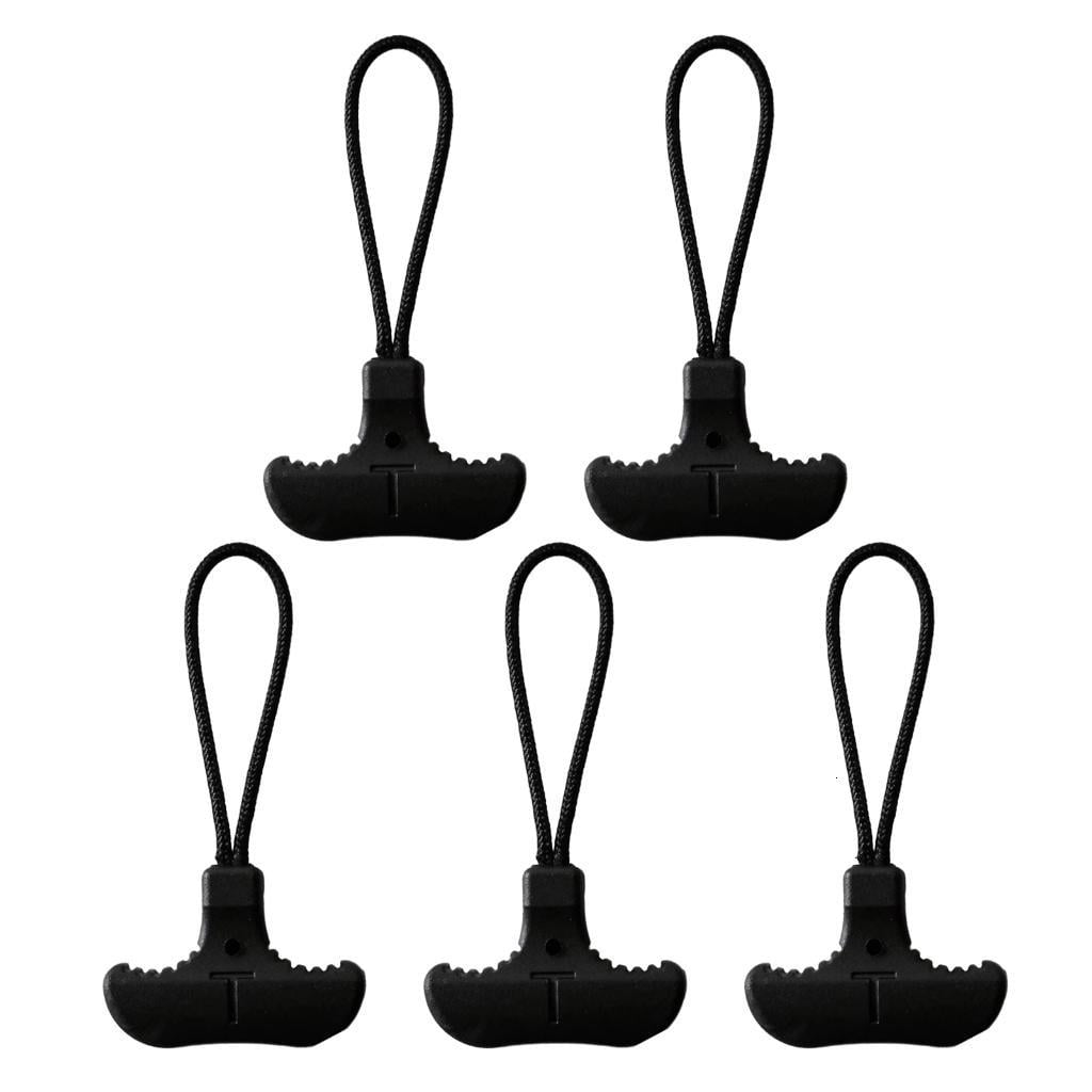 Lerpwige T-Shaped Zipper Puller Pull Cord Zipper Pulls Suitcase ...