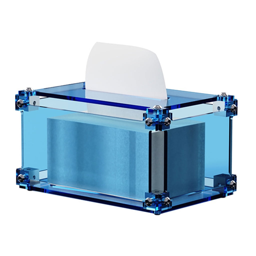 Lerpwige Transparent Acrylic Tissue Box Rectangular Paper Towel Holder ...