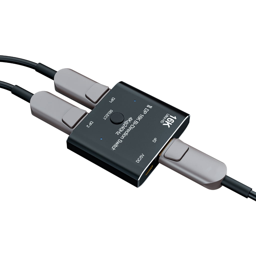 Lerpwige Two Directional 4K@240Hz DisplayPort Switcher for Seamless ...