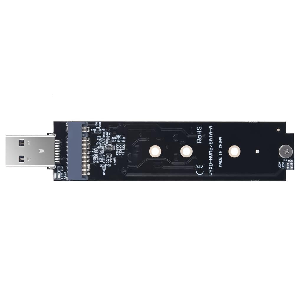 Lerpwige Two Protocol M.2 SSDs Enclosure USB 3.2 For 2230 2242 2260 ...