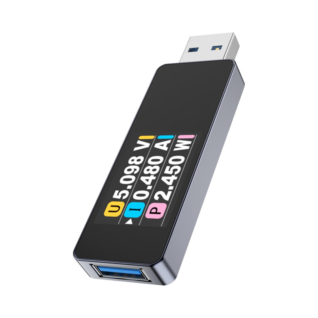 Lerpwige USB 3.2 Tester Power Meter 4-30V 0-3A Digital Multimeter ...