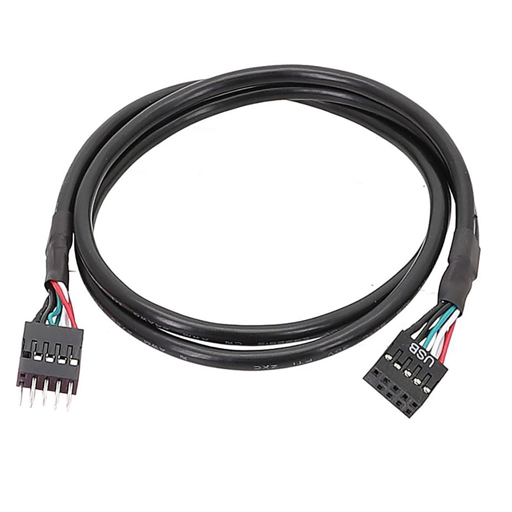 Lerpwige USB 9pin Male to Female Internal Motherboards Header Cable for ...