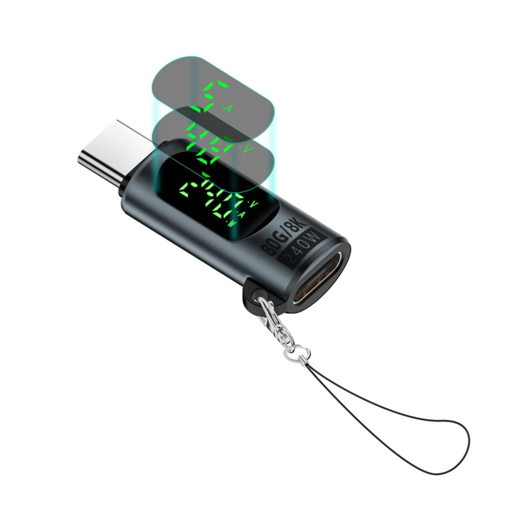 Lerpwige USB C Extension Adapter USB C Adapter with 80Gbps Data ...