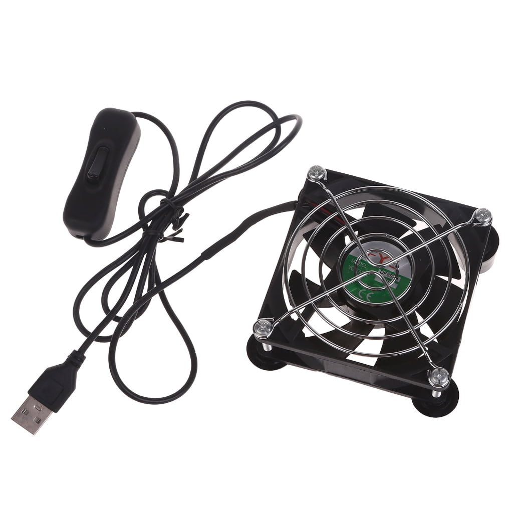 Lerpwige USB Router Fan Set-top Box Cooler 80mm 120mm 240mm PC DIY ...
