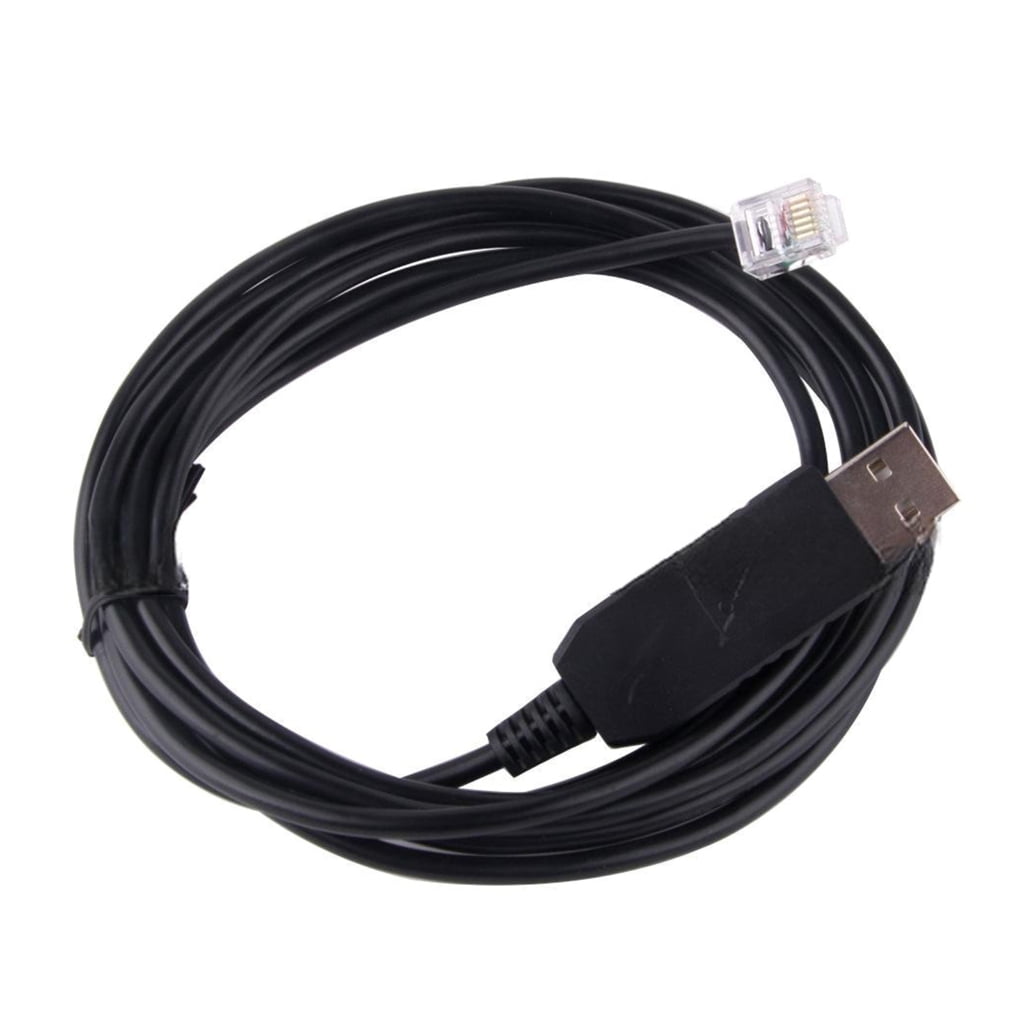 Lerpwige USB to RJ12 RS232 Serial Cable with Overcurrents Protections ...