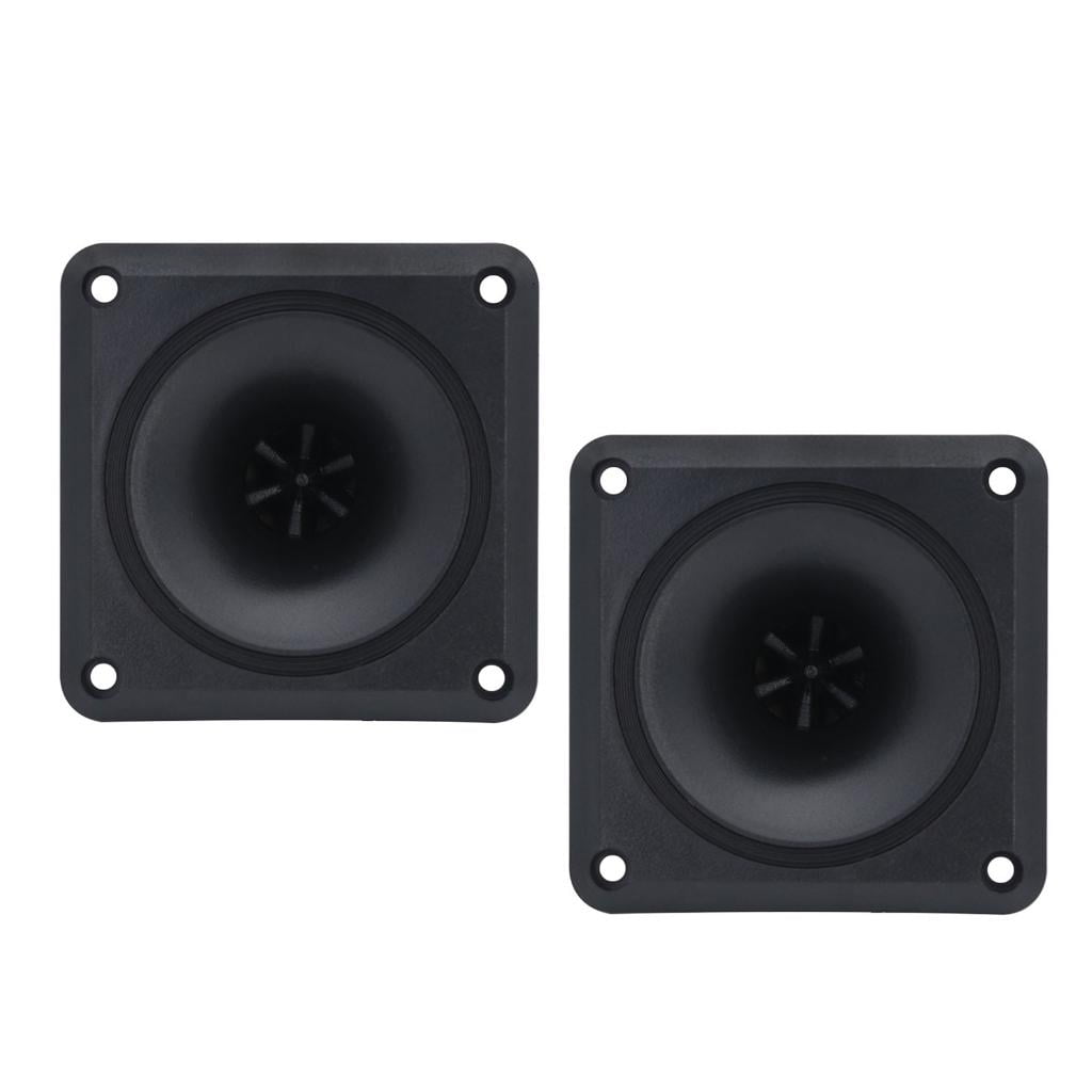 Lerpwige Universal Fit 3.5Inch Square Magnetic Horn Tweeter Speaker ...