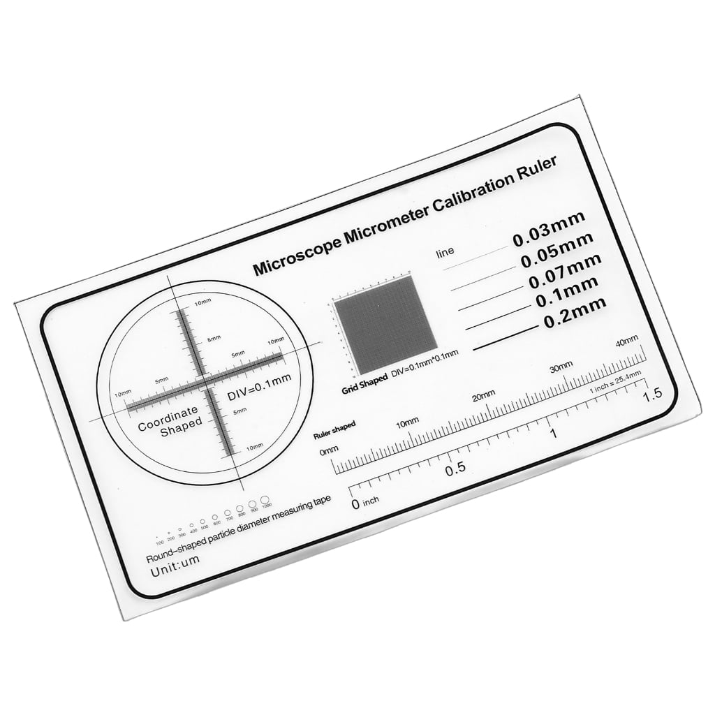Lerpwige Upgraded Calibration Tool Magnification Adjuster Microscope ...