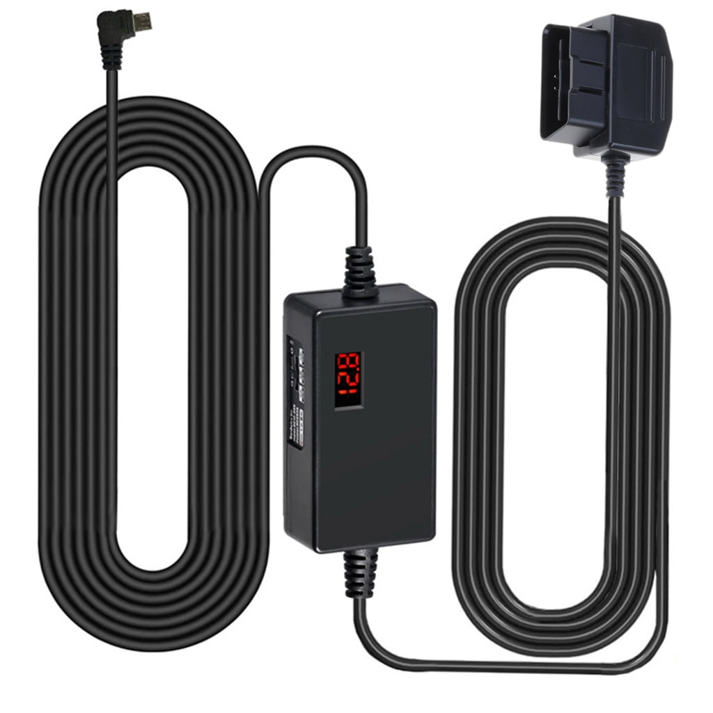 Lerpwige Upgraded OBD Power Cable for Dashing Camera OBD to USB C/USB ...
