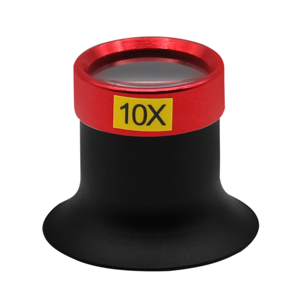 Lerpwige Watchmaker Loupes Jewelers Loupes Aluminum Alloy Eye Loupes Repair Magnifying - Walmart.com