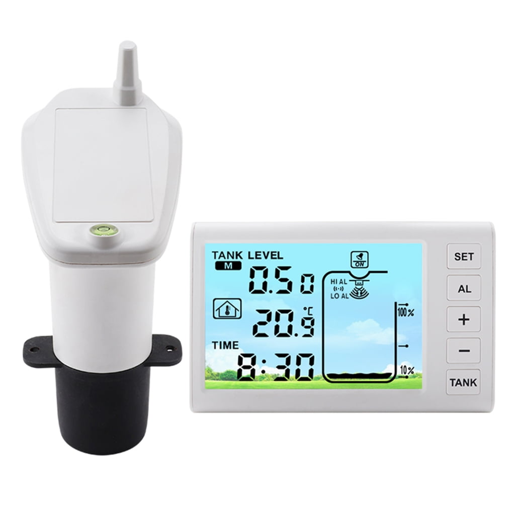 Lerpwige Water Depth Meter with Backlit Buzzer Digital Display Water ...