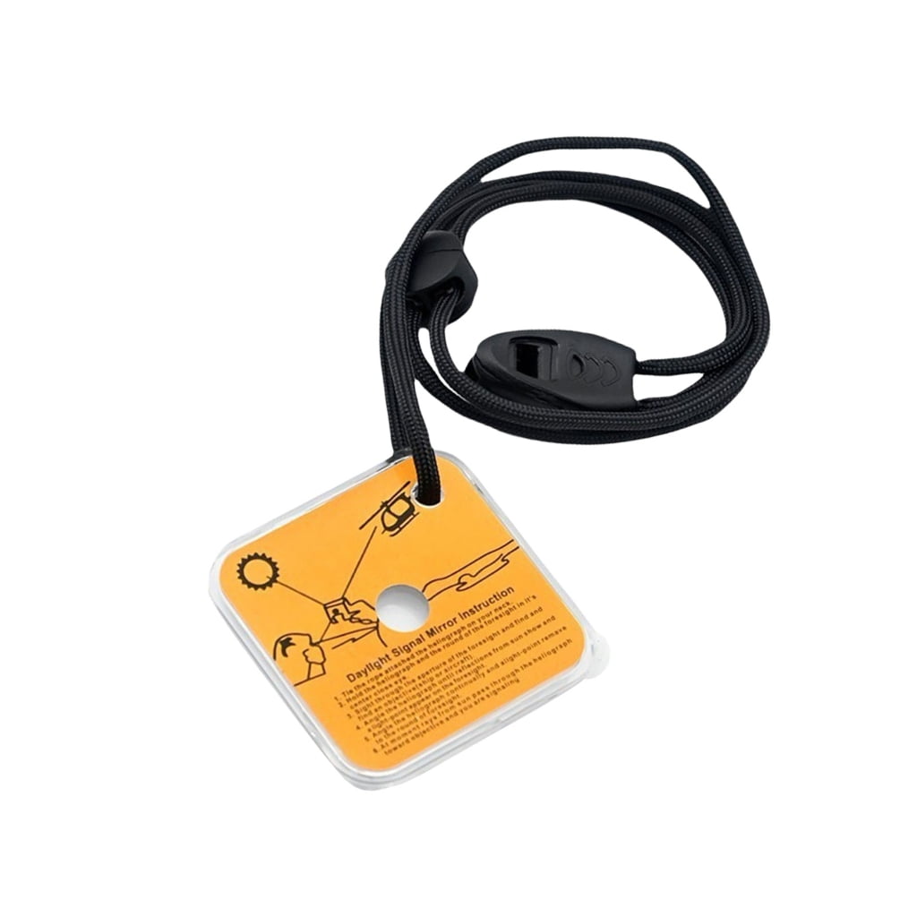 Lerpwige Waterproofed Survival Signal Mirror Portables Emergencies ...