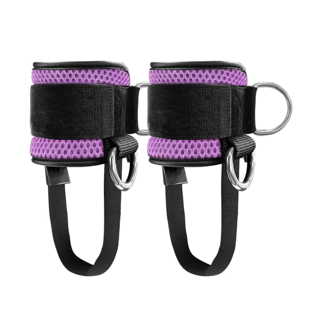 Lerpwige Weight Lifting Ankle D-Rings Strap Pulley Cable Kickback ...