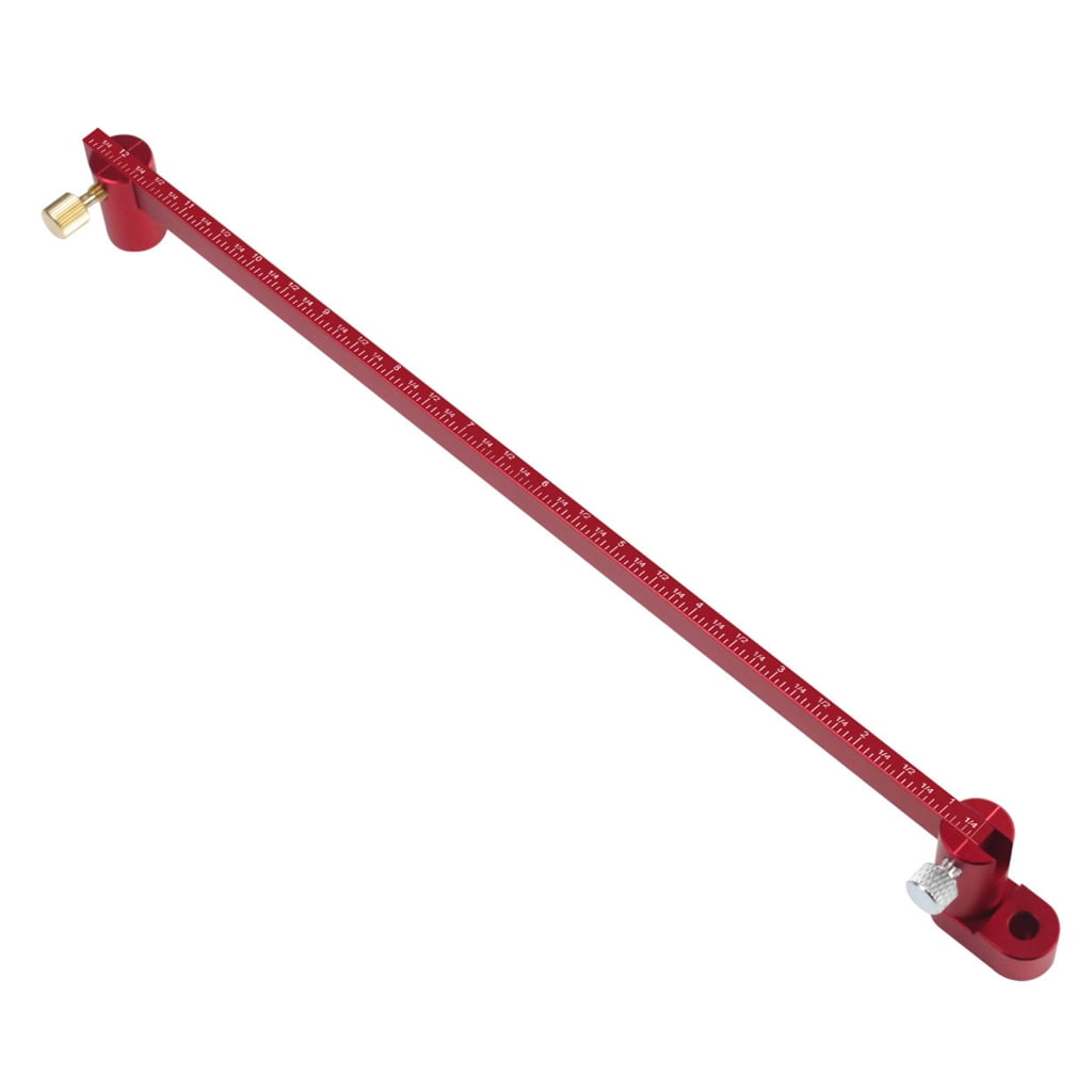Lerpwige Woodworking Scribing Scriber Aluminum 315mm Circles Drawing ...