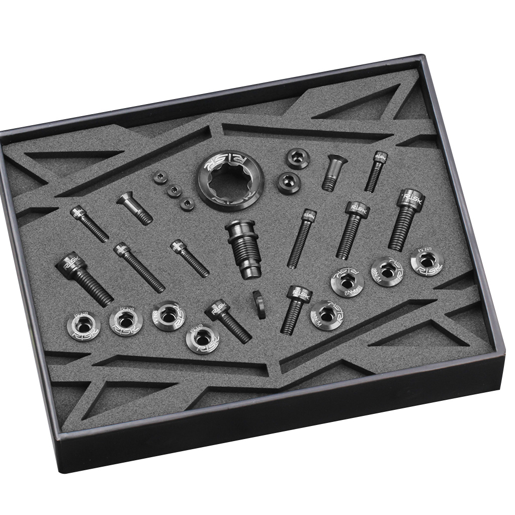Lerpwige for Titanium Alloy Mountain Bicycle Shift Bolts Set MTB Bike ...