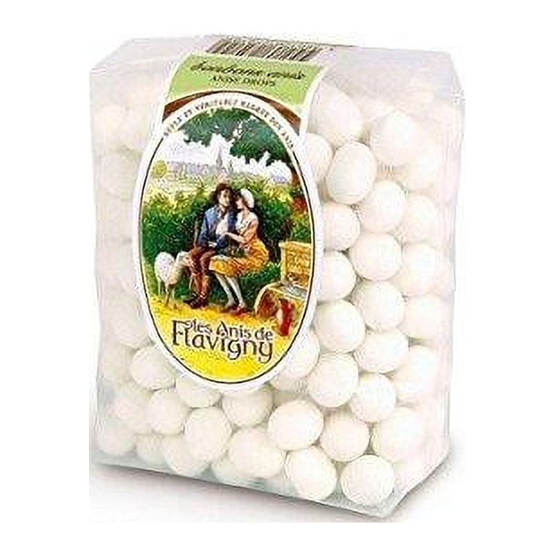 Les Anis de Flavigny Original Anise Drops - French Hard Candy - Large ...