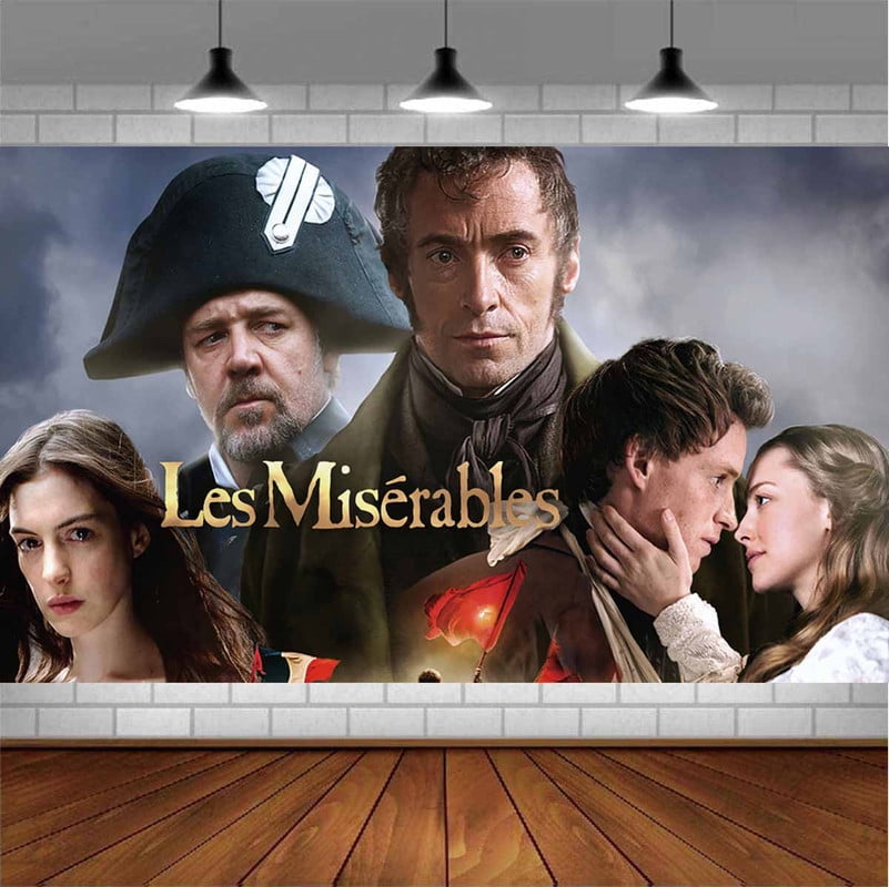 Les Miserables Backdrop Banner Party Supplies Poster Movie Theme ...