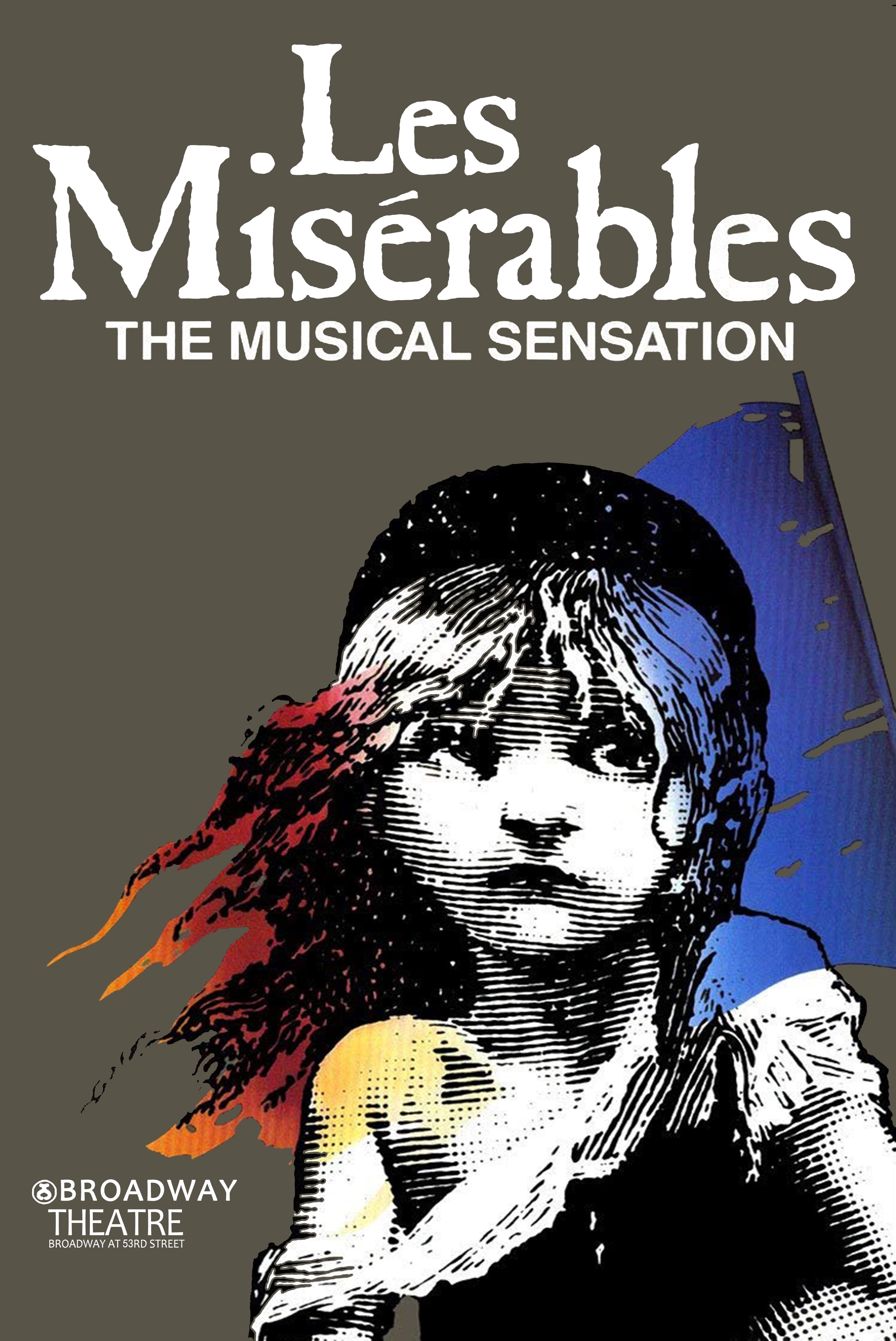 Les Miserables (Broadway) Poster Movie 12x18 Patrick A'Hearn Cindy ...