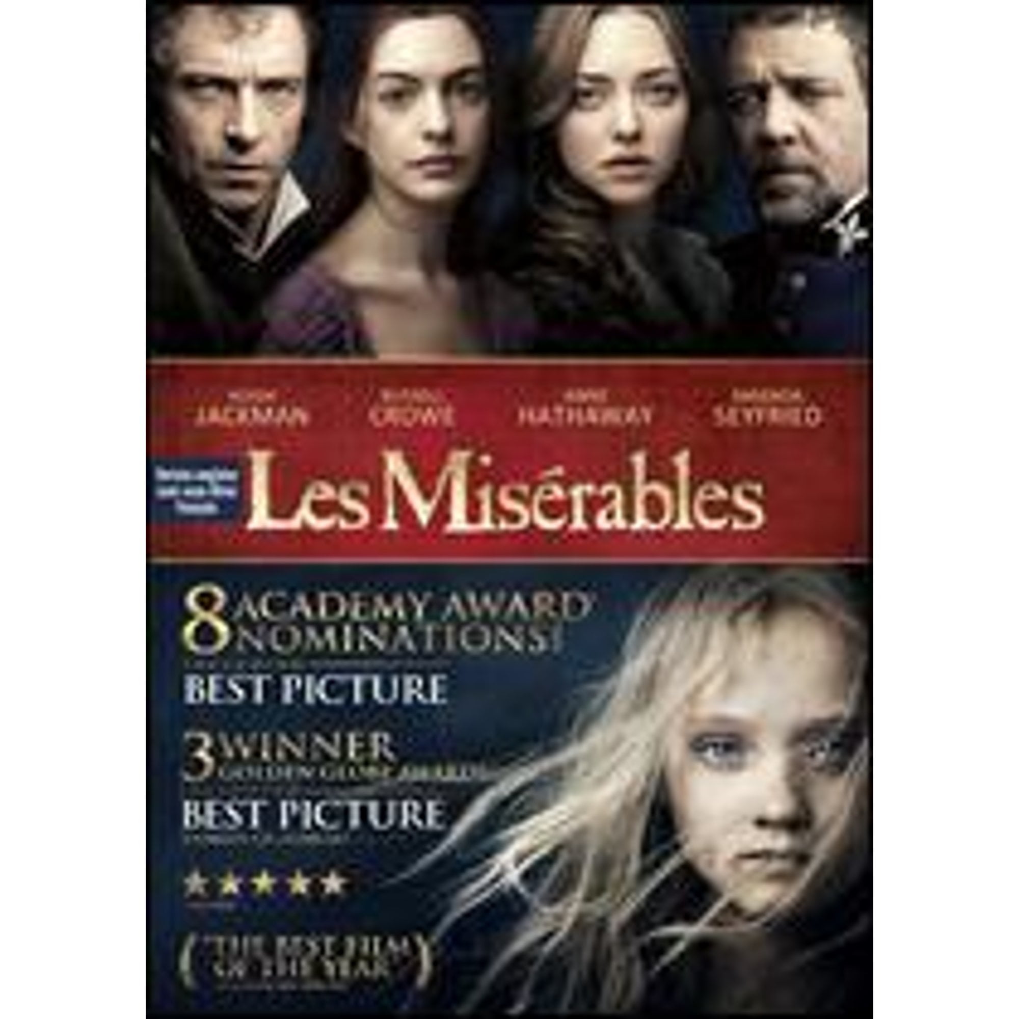 Pre-Owned Les Miserables (DVD 0025192190162) directed by Tom Hooper ...