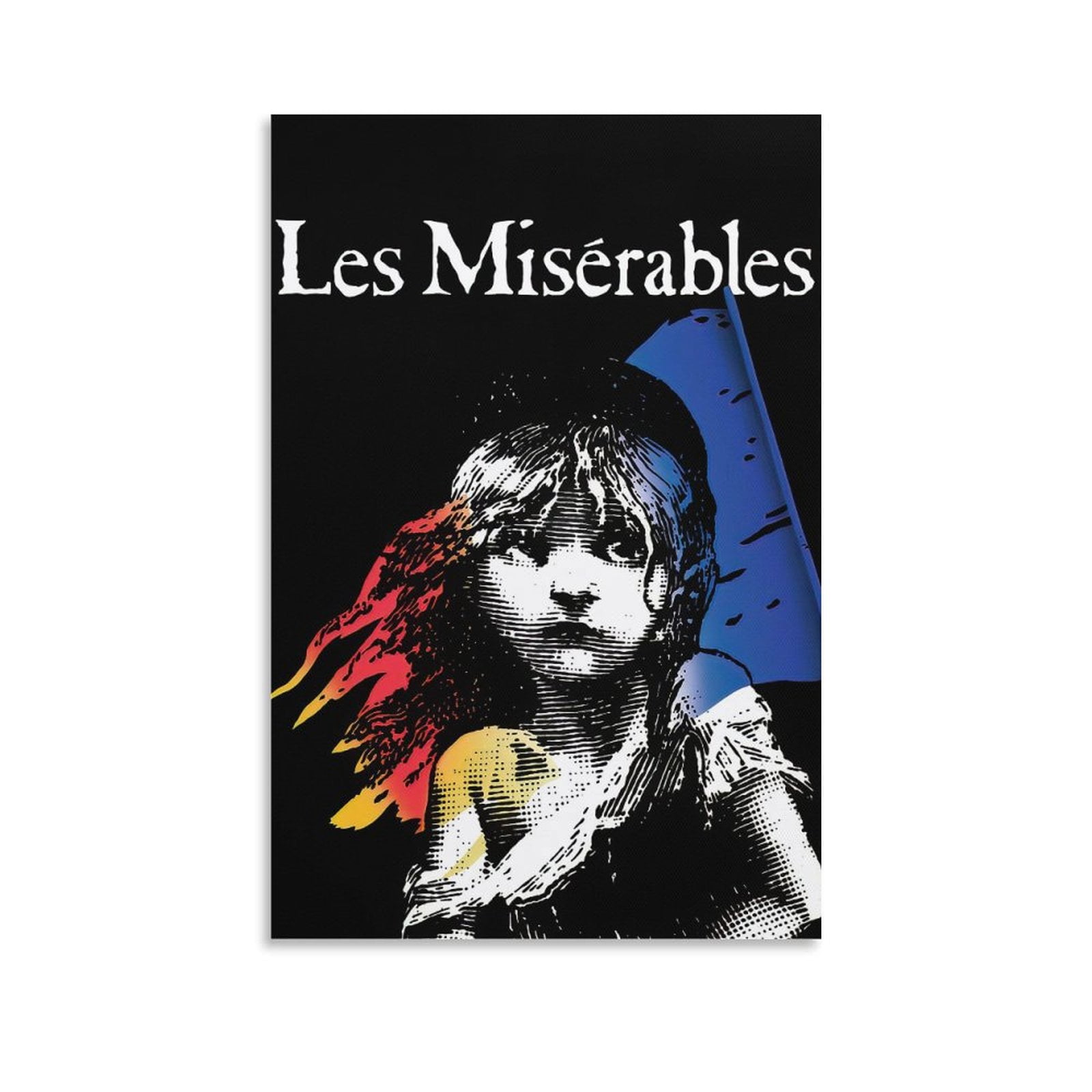 Les Miserables Tear Gas Polar Statemen Refugee Retro Bar Movie Poster ...
