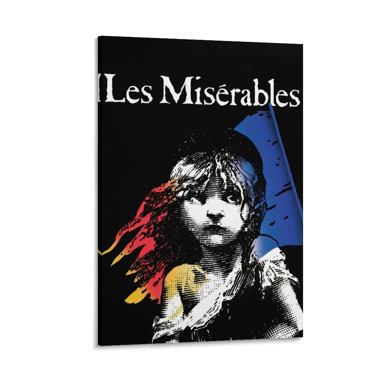 Les Miserables Tear Gas Polar Statemen Refugee Retro Bar Movie Poster ...