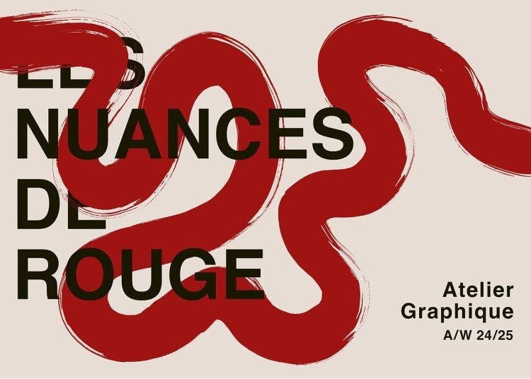 Les Nuances De Rouge Print Wall Art, Modern Wall Decor For Living Room ...