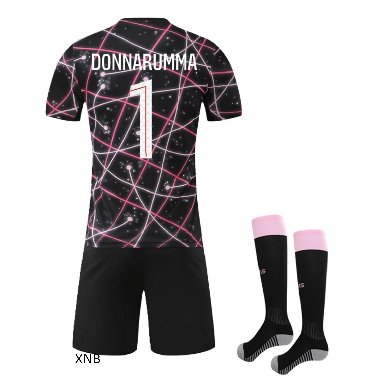 Les Parisiens 2025 #1 Donnarumma Soccer Jersey Kit - Limited Edition ...