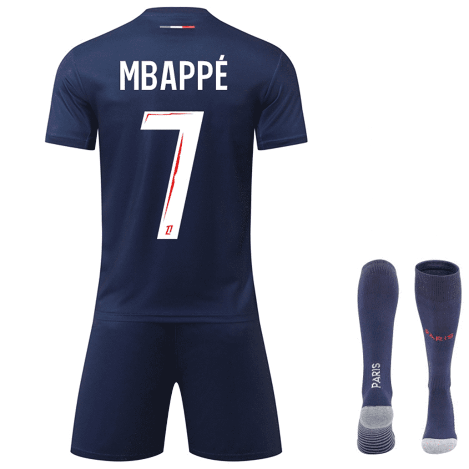 Les Parisiens 24/25 Authentic #7 Mbappe Home Kit - Walmart.com