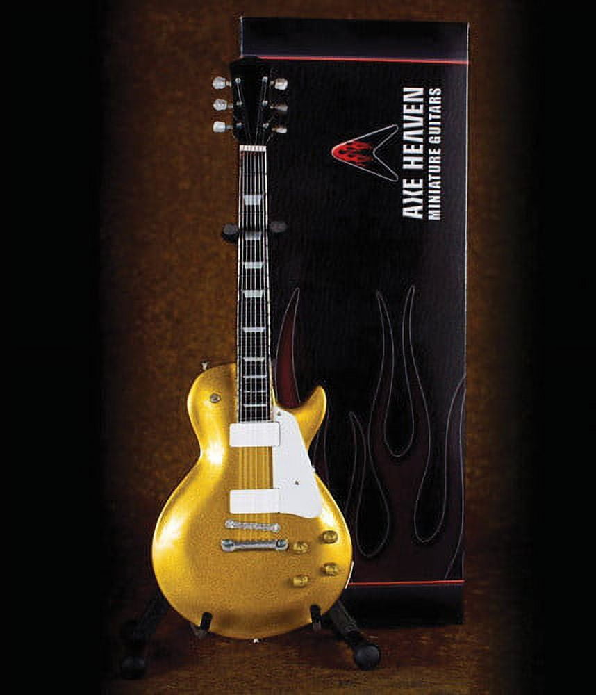 Les Paul Gold Miniature Guitar Custom Waukesha Special - Walmart.com