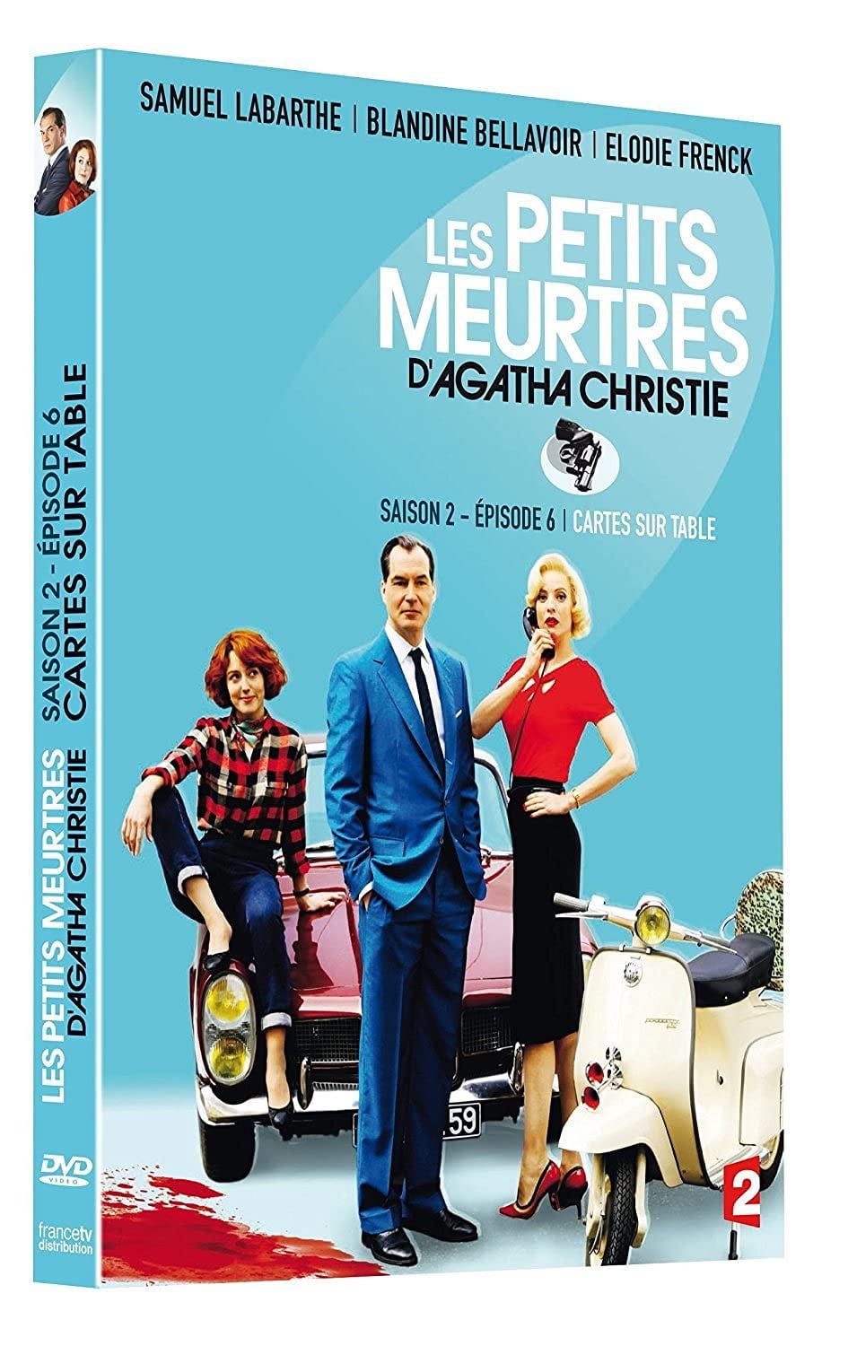 Les petits meurtres d'agatha christie, saison 2, épisode 6 : cartes sur ...