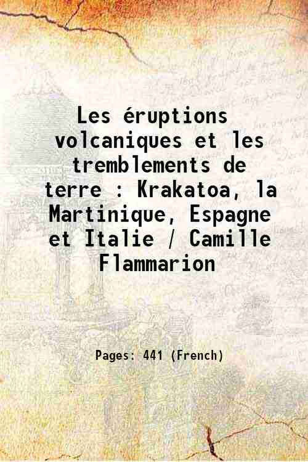 Les éruptions volcaniques et les tremblements de terre : Krakatoa, la ...