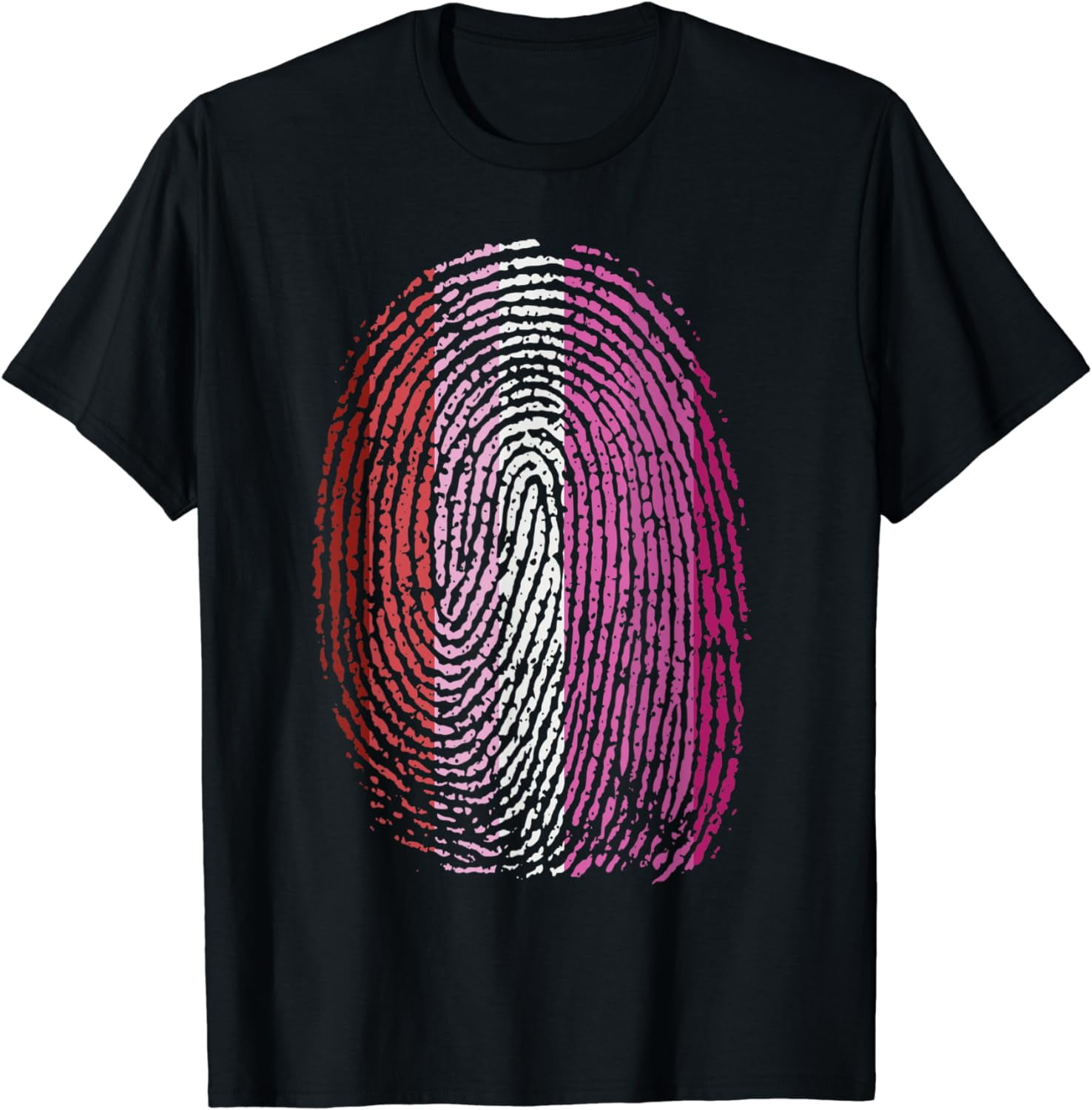 Lesbian Fingerprint | Pride Day | LGBTQIA+ | WLW | Sapphic T-Shirt ...