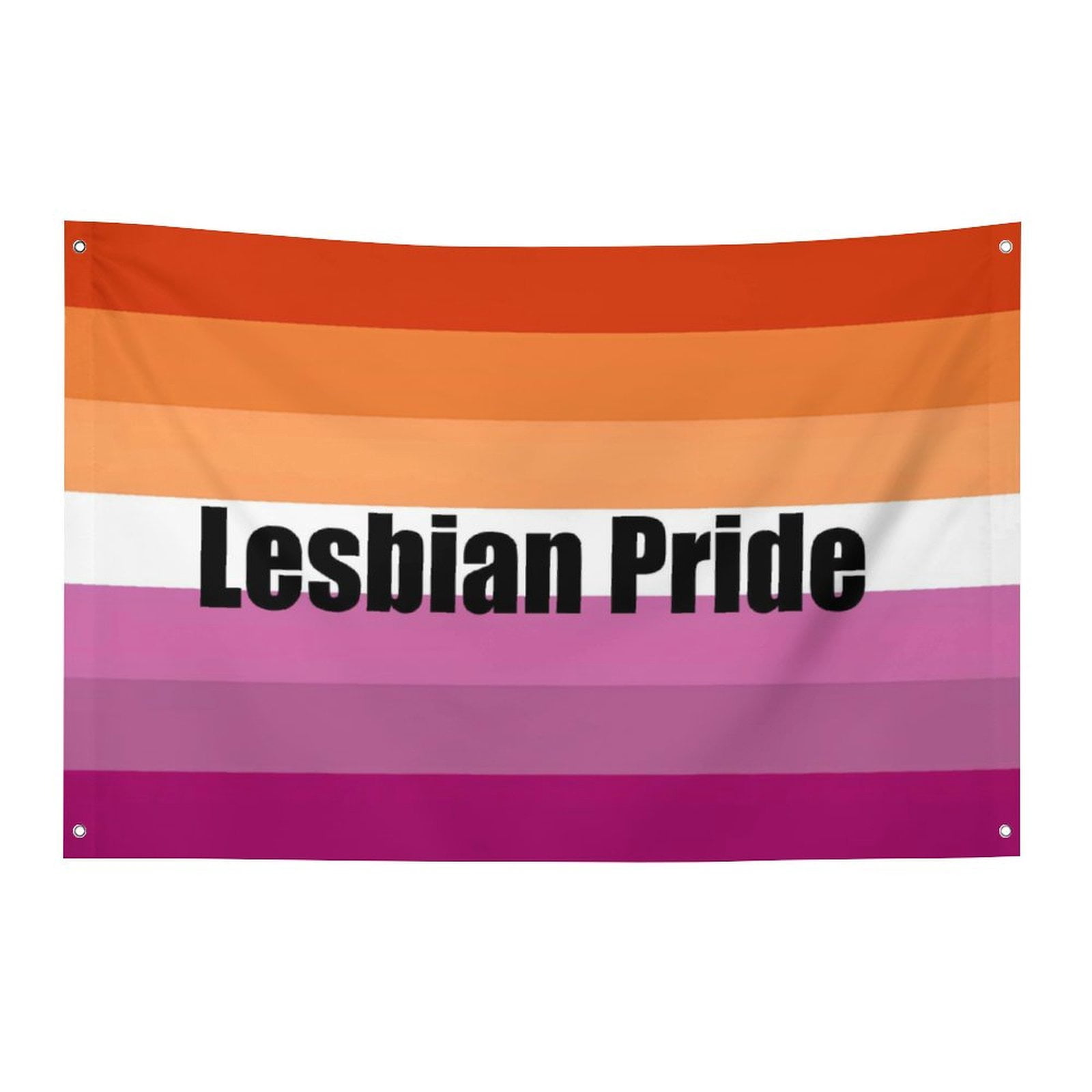 Lesbian Pride Flag Tapestry Banner Backdrop Flag Background Decoration ...